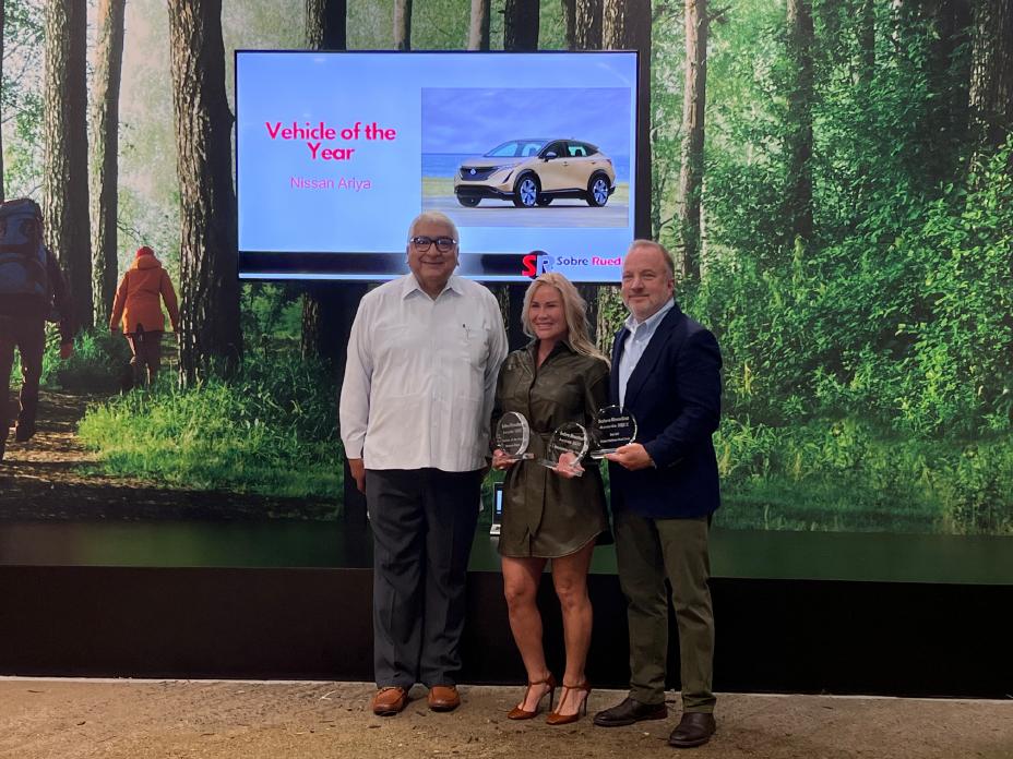 Nissan Ariya and Pathfinder Rock Creek earn awards at Miami Auto Show ...